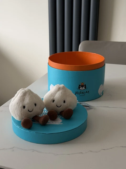 JELLYCAT CHINA EXCLUSIVE Yum & Sum Dumplings Set with Box BNWT £119.99 ...