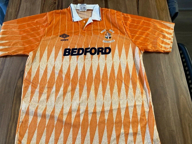 1989-90 LUTON TOWN fc home kit by Umbro large mens $450.00 - PicClick AU