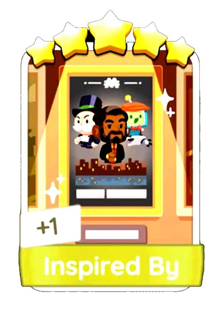 1 X INSPIRED By (🌟🌟🌟🌟🌟)-Sticker (Set 13) Monopo_ly-go Stickers £3.88 ...