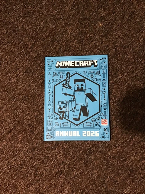 MINECRAFT ANNUAL 2026 The new official fully illustrated annual ...