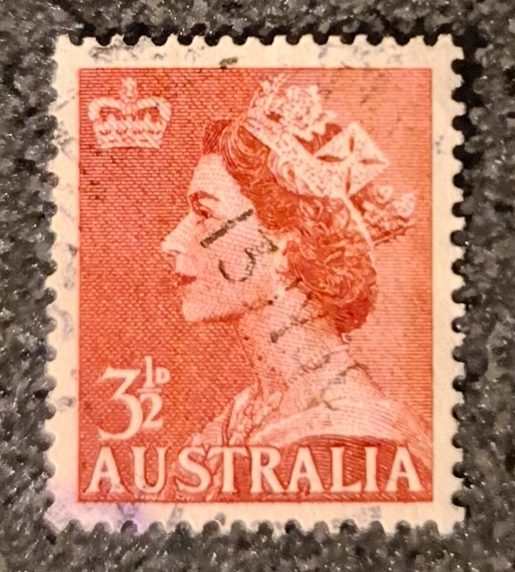 AUSTRALIA QUEEN ELIZABETH II Stamp 3 1/2D 3.5D Australian Stamp $317.46 ...