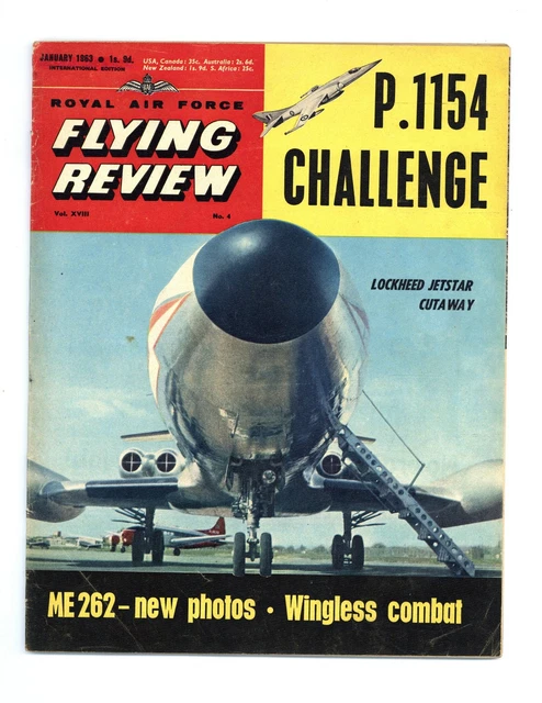 MAGAZINE INTERNATIONAL FLYING Vol. 18 #4 VG+ 4,5 1963 EUR 63,90 ...