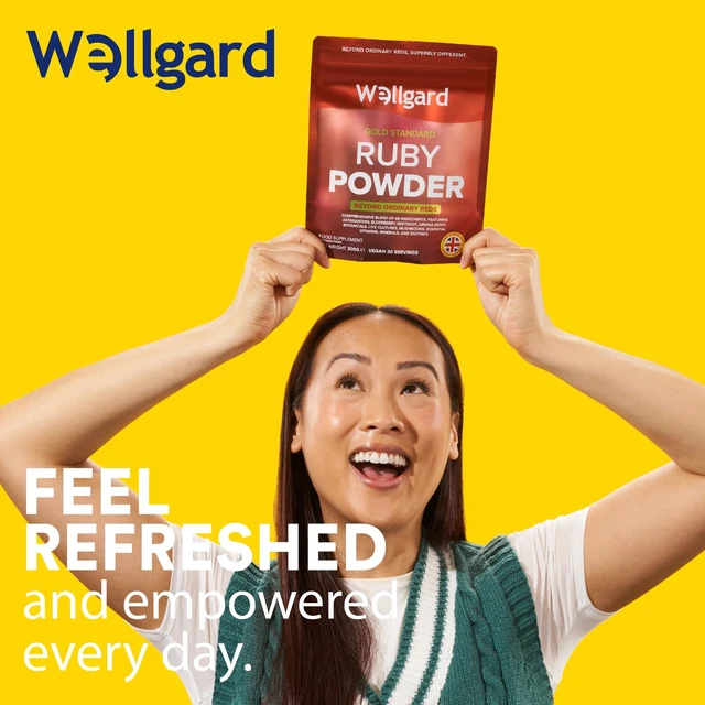 WELLGARD SUPER REDS Powder, Ruby Vitamins, Minerals, Fruits,... £21.73 ...