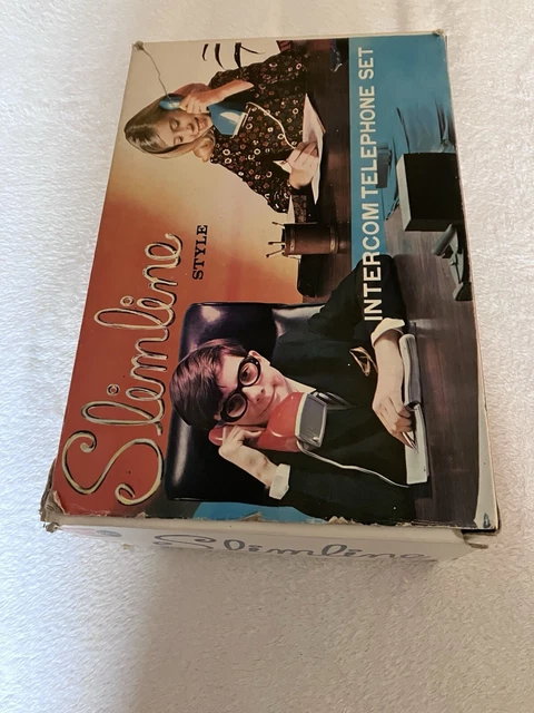 SLIMLINE INTERCOM TELEPHONE Set in original box. Very good condition. £ ...