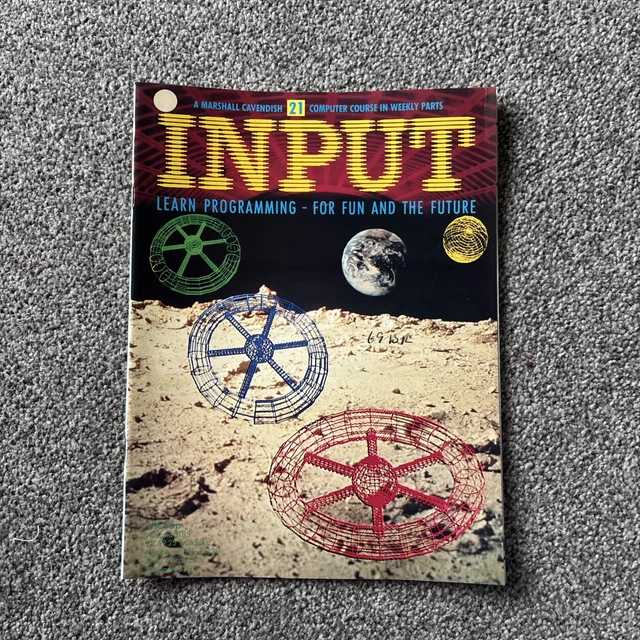 INPUT MAGAZINE MARSHALL Cavendish Issue No. 21 1984 Computer ...