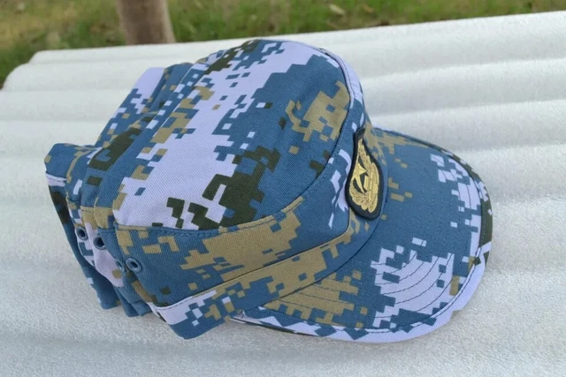 CHINESE ARMY PLA Type 07 NAVY Camo Hat Cap Size 58 £13.91 - PicClick UK
