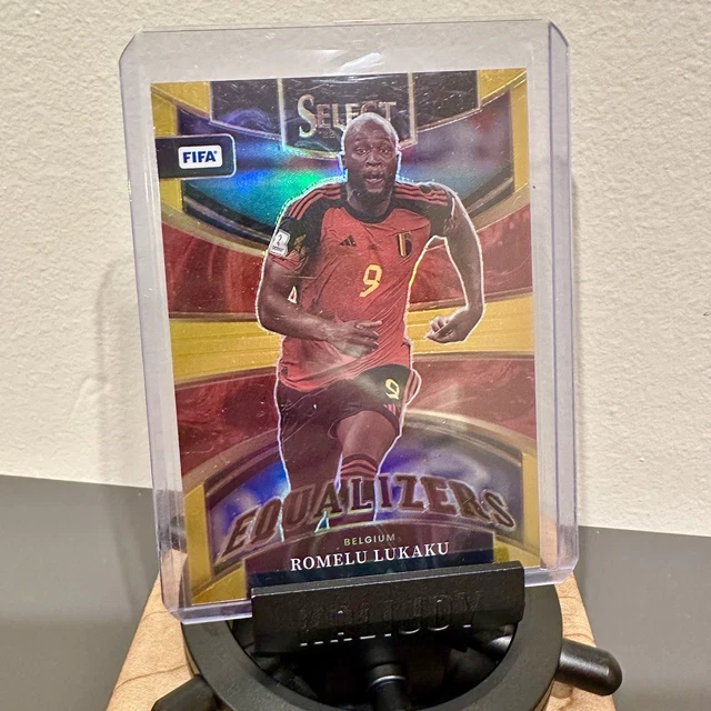 2022-23 PANINI SELECT FIFA Soccer Romelu Lukaku Equalizers True Gold ...