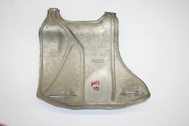 VW GOLF 2 1.6 TD GTD Hitzeschutzblech Motorraum Spritzwand 191803312 ...