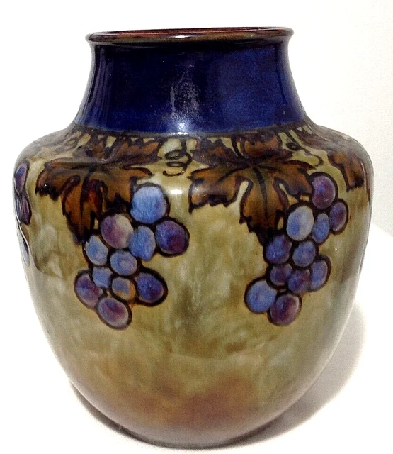 AN ANTIQUE ART Deco Vase Royal Doulton Lambeth C1920s Bessie Newbery Artist EUR 161,04 - PicClick DE