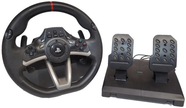 HORI STEERING RACING Wheel & Pedals For PS3/PS4 PlayStation PS4-052 ...
