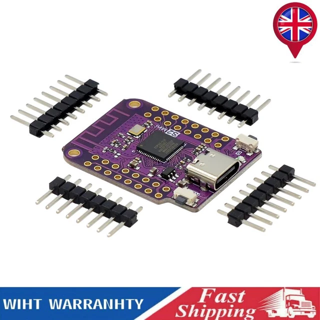 Esp32 S2 Mini V100 Wifi Iot Board Type C Wifi Module Board Without Psram £575 Picclick Uk