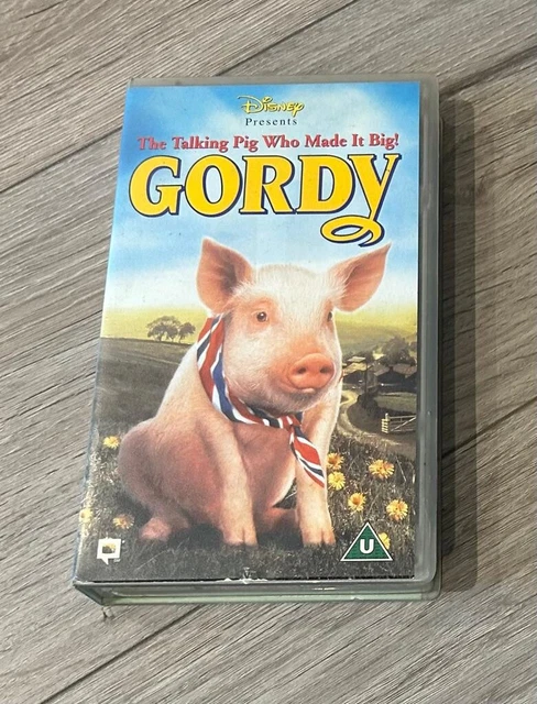 DISNEY GORDY VHS video £1.99 - PicClick UK