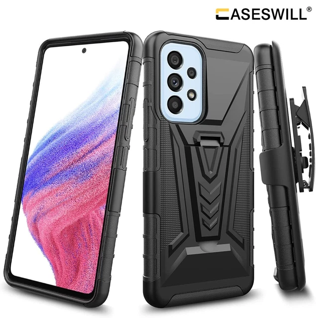FOR SAMSUNG GALAXY A14 A54 A04S A13 A23 A33 A53 A73 Belt Clip Stand ...