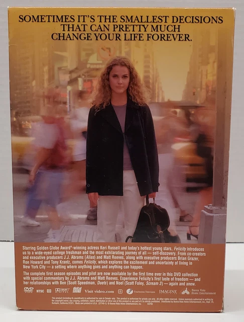 FELICITY THE COMPLETE TV Series 1-4 DVD Box Set Seasons 1 2 3 4 (23 ...