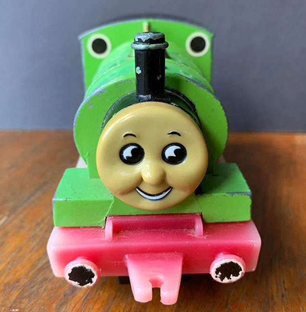 ERTL LARGE PULL Back & Go Percy Thomas the Tank Engine & Friends Train ...