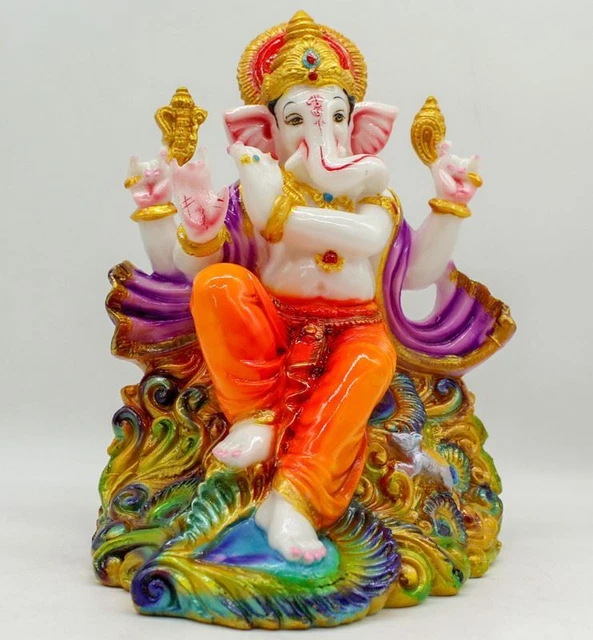 HINDU GOD GANESH Modern Ganesha Statue &Ganpati Idol For Home Temple ...