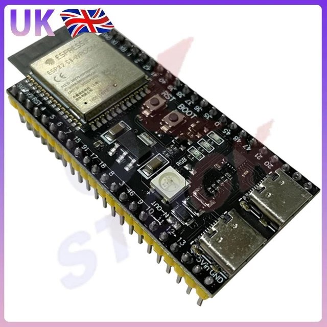 ESP32/ ESP32-S3/ESP32-C3 DEVELOPMENT Board N16R8 N8R2 ESP32C3 ESP32-S3-DevKitC-1 £11.79 ...