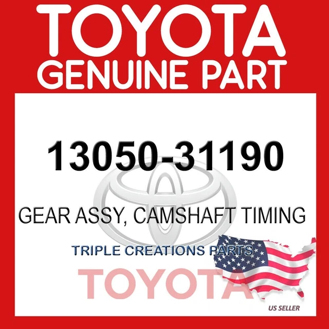 13050-31190 OEM GENUINE Toyota Gear Assy, Camshaft Timing 1305031190 ...