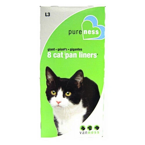 CHAT PAN LINERS Géant (8 Paquet) Par Van Ness EUR 20,59 - PicClick FR
