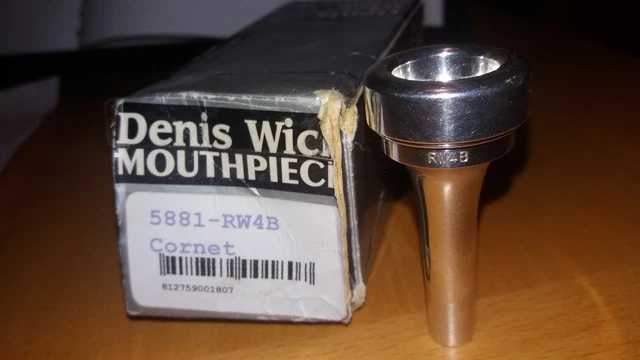 DENIS WICK RW4B Roger Webster Cornet Mouthpiece £41.00 - PicClick UK