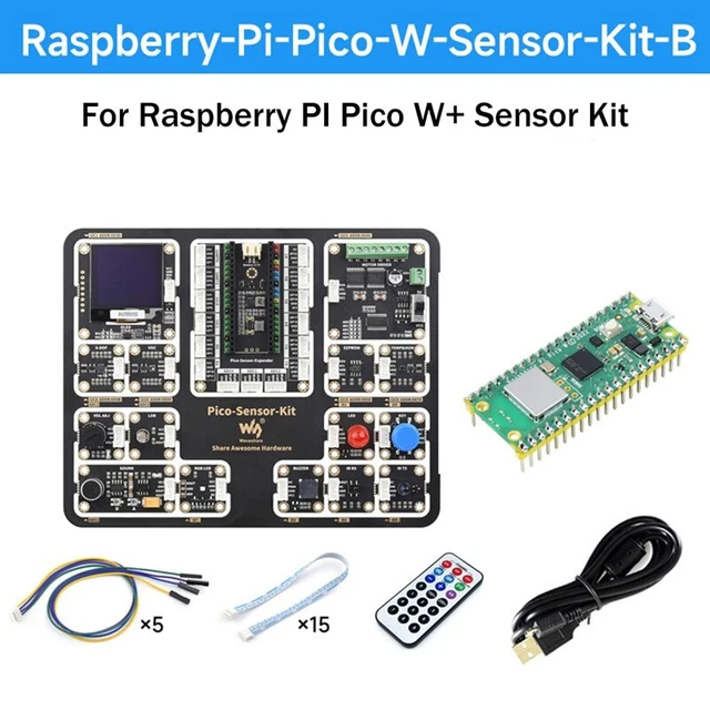 POUR PICO W Carte D'Extension+Kit de Modules de Capteur pour Cartes ... POUR PICO W Carte D'Extension+Kit de Modules de Capteur pour Cartes ...