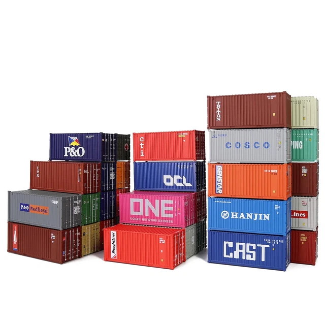 HO SCALE 20FT Shipping Container Model EUR 33,59 - PicClick FR