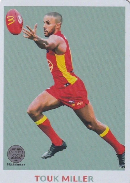 AFL 2023 TEAMCOACH Gold Coast Suns - Touk Miller Scanlen's Card No.8 of ...