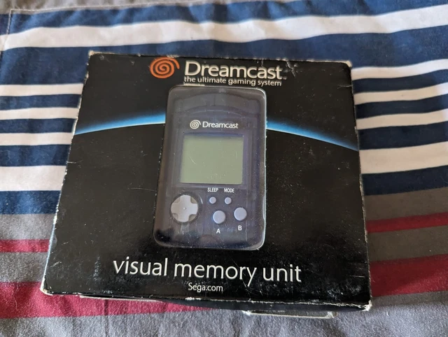 SEGA DREAMCAST BLUE VMU Card (Visual Memory Unit Used With Box $55.60 - PicClick CA