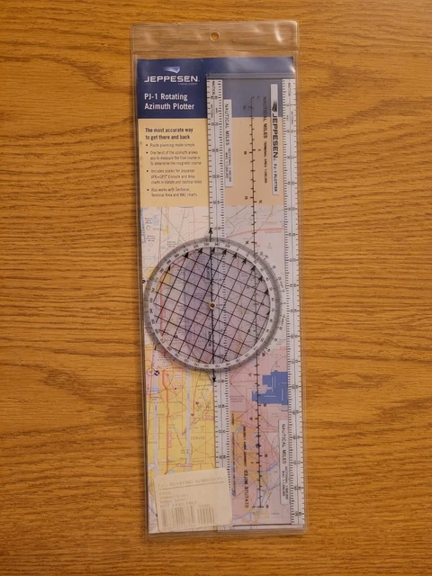 JEPPESEN PJ-1 ROTATING Azimuth Plotter | 10009524 | JS526501 $35.10 ...