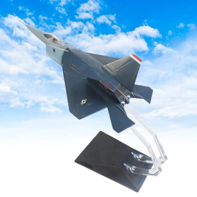 1/72 SCALE F22 Fighter Aircraft Model Realistic Airplane Fighter for £ ...