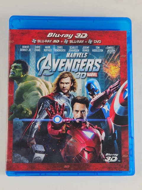 MARVELS AVENGERS BLU-RAY 3D Region B - VGC - Mint Disc £5.95 - PicClick UK