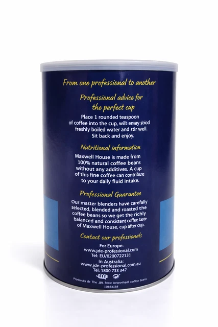 MAXWELL HOUSE COFFEE Rich Instant Coffee 750g £36.90 - PicClick UK