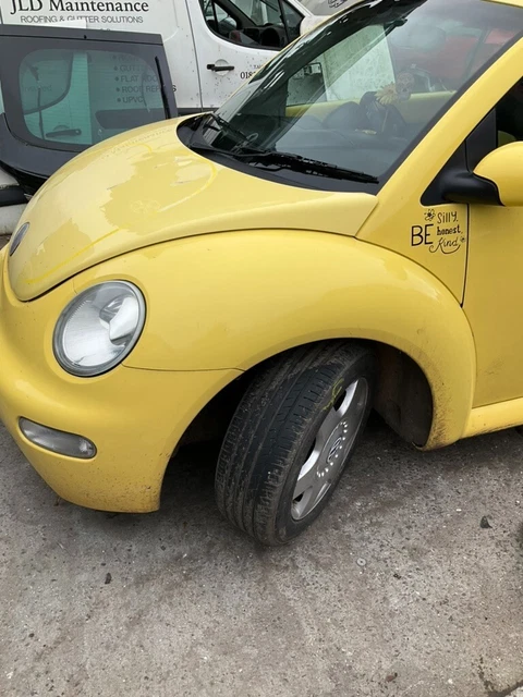 VW BEETLE, MK2, Passenger Side Wing, Yellow B1B, 2003, Key 137 £45.00 ...