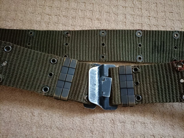 US ARMY VIETNAM War Davis Pistol Belt M67 Davis belt £45.00 - PicClick UK