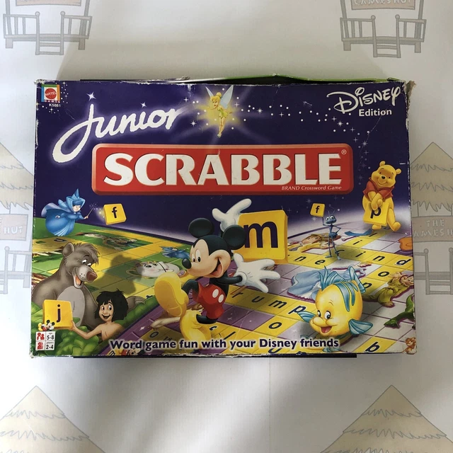 MATTEL JUNIOR SCRABBLE Disney Edition - Choose Game Spare Parts ...