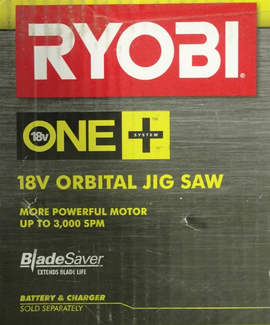 RYOBI 18 VOLT Orbital Jigsaw with Speed Match- TOOL ONLY (HL221/421) £ ...