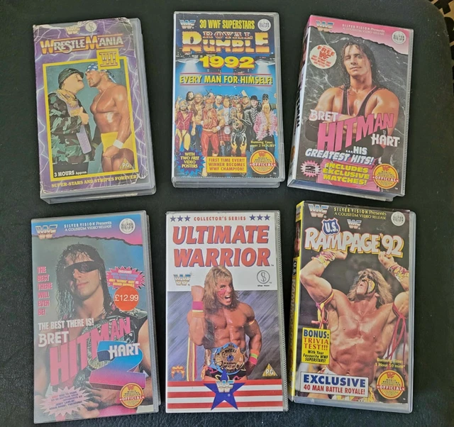 WWF VINTAGE WRESTLING VHS Tapes £31.92 - PicClick UK