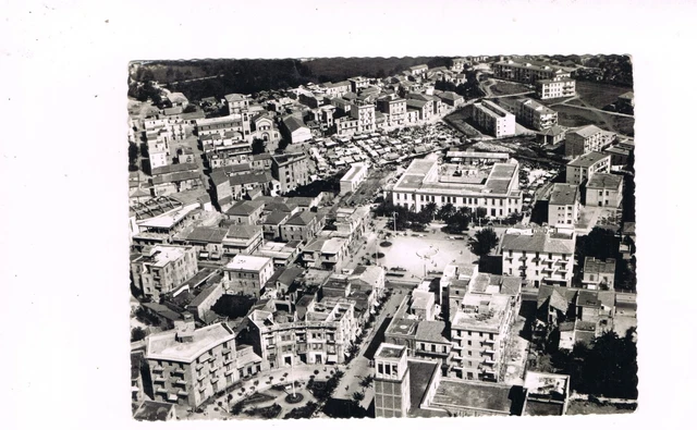 BATTIPAGLIA SALERNO veduta aerea spedita anni 50 EUR 5,00 - PicClick IT