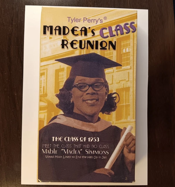 TYLER PERRY'S MADEA'S Class Reunion (VHS, 2002) RARE EUR 6,62 - PicClick FR