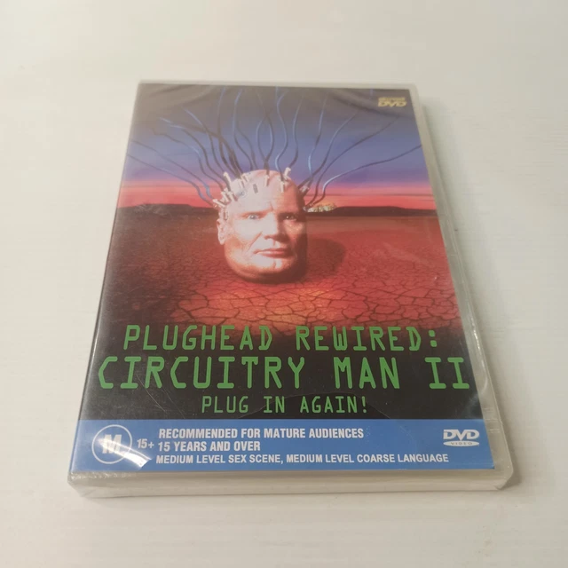 CIRCUITRY MAN 2 Plug In Again DVD Action Sci-Fi Cyborg Plughead Region ...