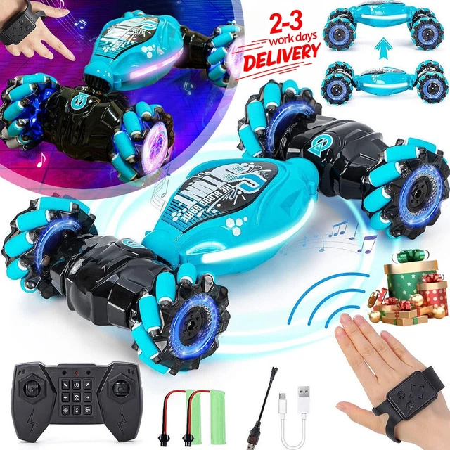4WD STUNT CAR RC Hand Gesture Sensing Off Roader Remote Control Off ...