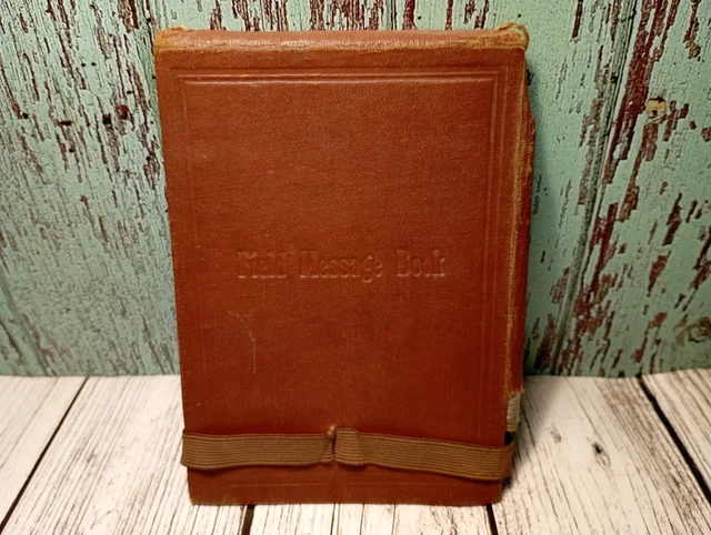 BRITISH ARMY MILITARY WW1 WW2 Field Message Book Roy Sov Pencil Gale ...