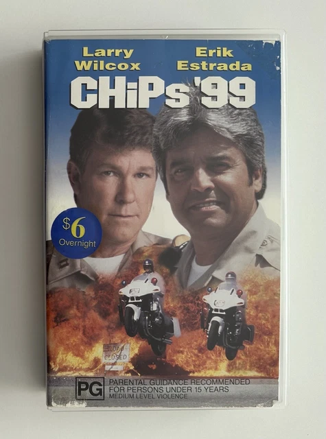 CHIPS 99 [VHS] Warner Bros Big Box Ex-Rental Video Tape Action TV Movie ...