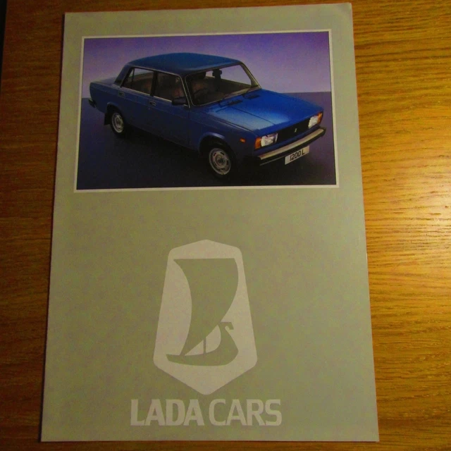 SATRA GB LADA RIVA 1200L 1300SL 1600SLX 1300 1500 Été Niva 4x4 brochure ...