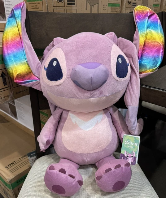 DISNEY LILO AND Stitch Jumbo Plush Angel Brand New 2024! FREE SHIPPING ...
