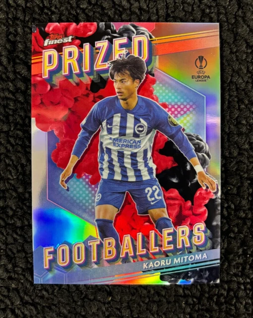 2023-24 TOPPS I migliori calciatori UEFA Kaoru Mitoma nero/rosso Fusion SP EUR 0,92 - PicClick IT
