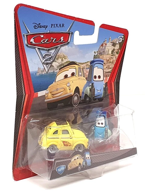 MATTEL DISNEY PIXAR Cars W1947 #10/11 - Luigi & Guido - Yellow/Blue EUR ...