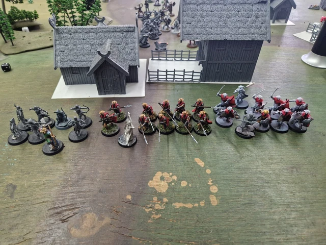 MESBG HALLS OF Thranduil Army Thranduil Legolas Palace Guard Rangers £ ...