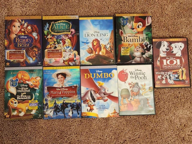 18 X DISNEY DVD Bundle Bulk Lot Pack Movies Family Kids DVDs Animation ...