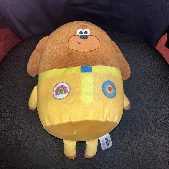 HEY DUGGEE - Talking Duggee Soft Plush Toy - Golden Bear - Cbeebies £2. ...
